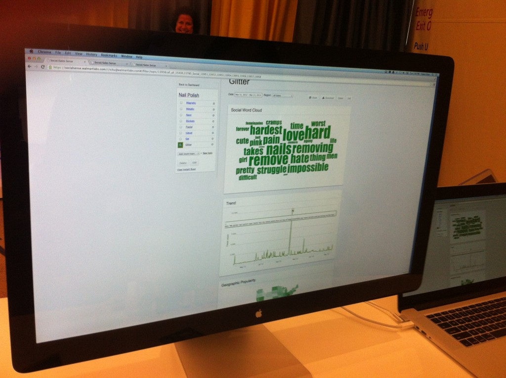 How Walmart Uses Data Visualization To Convert Real Time Social Conversations Into Inventory