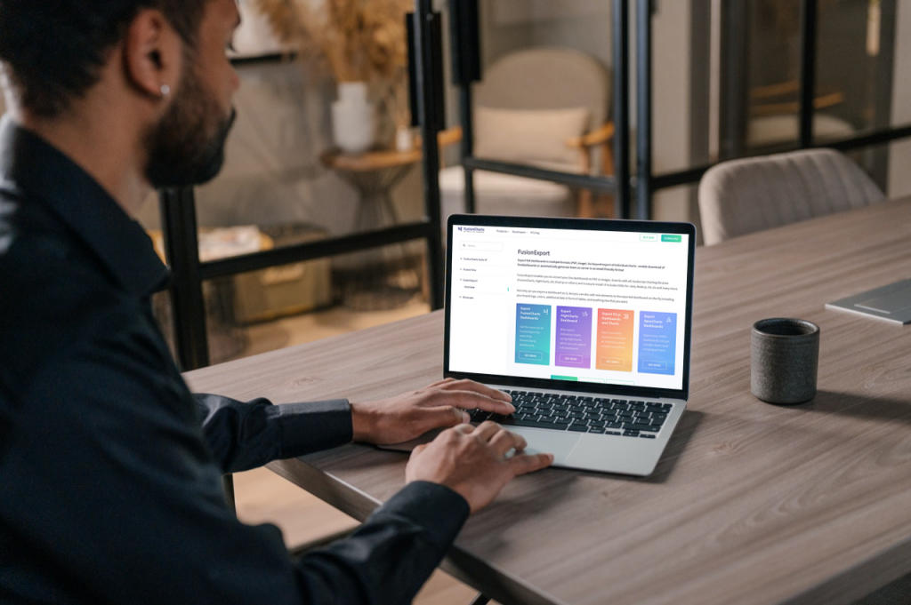 Easily Export JavaScript Dashboard Visualizations to PDF