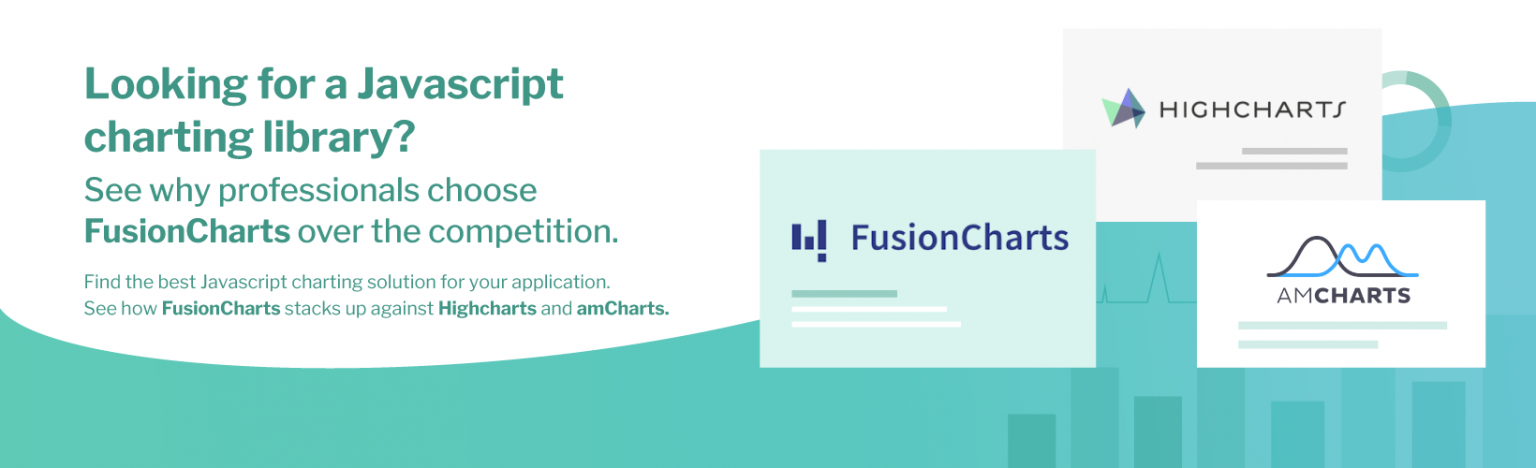 Compare FusionCharts vs. Highcharts vs. amCharts – Which is the best Javascript Charting Library?