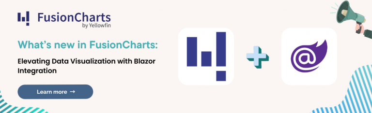 Blazor + FusionCharts v3.22: Dynamic Data Viz. Integration